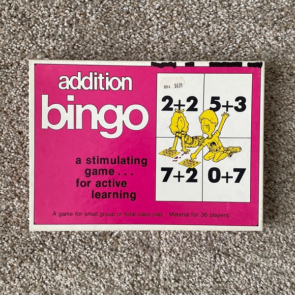 Toys | Addition Bingo | Poshmark